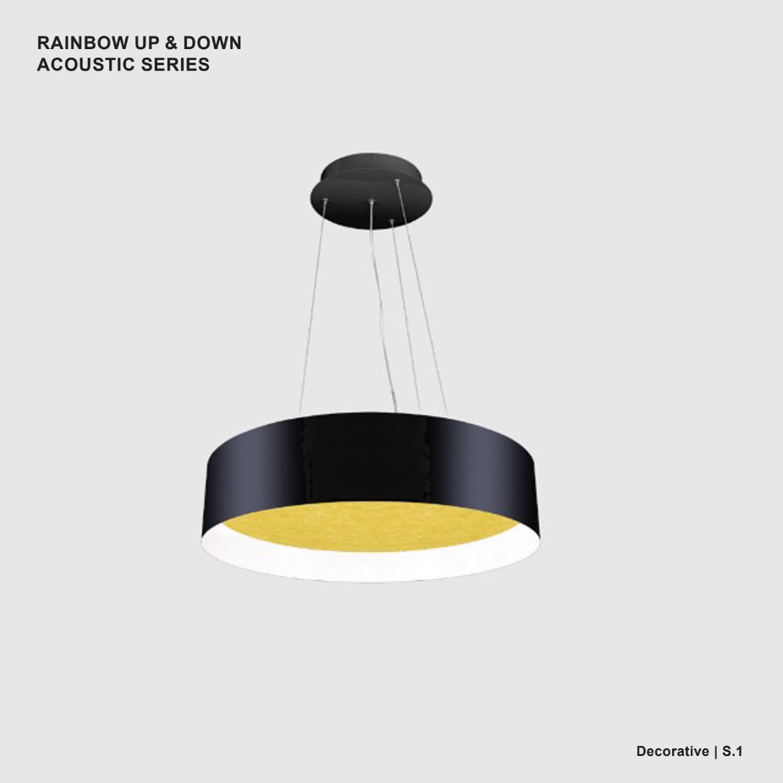 Rainbow Up & Down Acoustic – LuxLogic Lighting Inc.